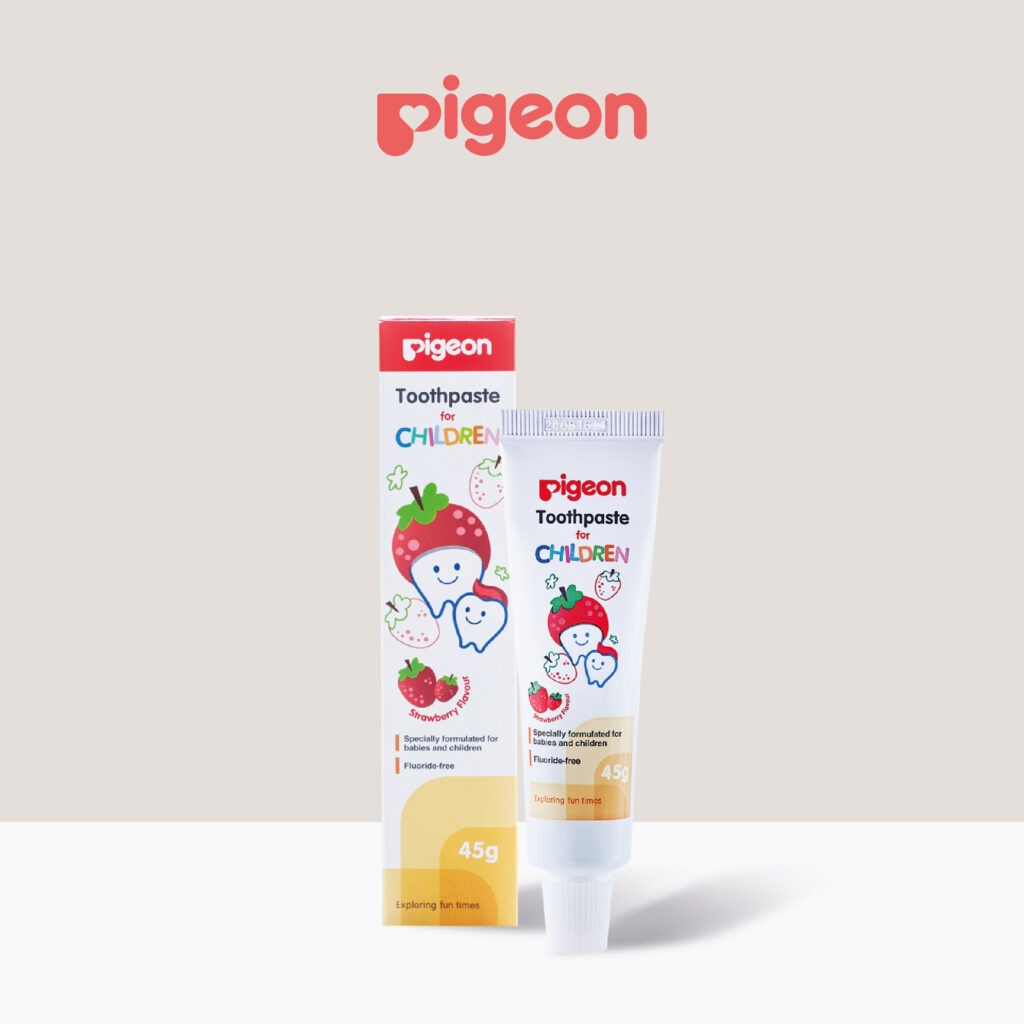 Baby Toothpaste, Strawberry - Pigeon Malaysia