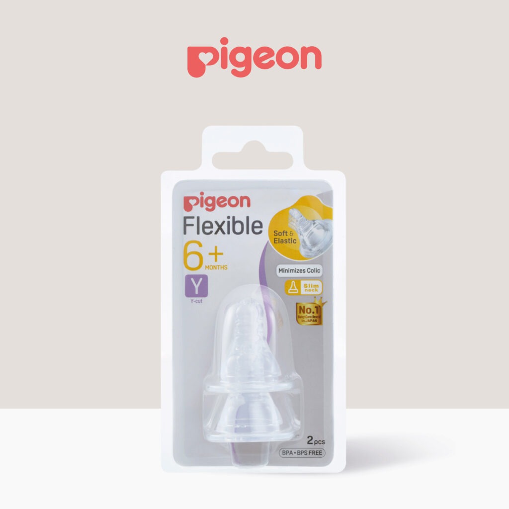 Flexible Slim Neck Teat - Pigeon Malaysia