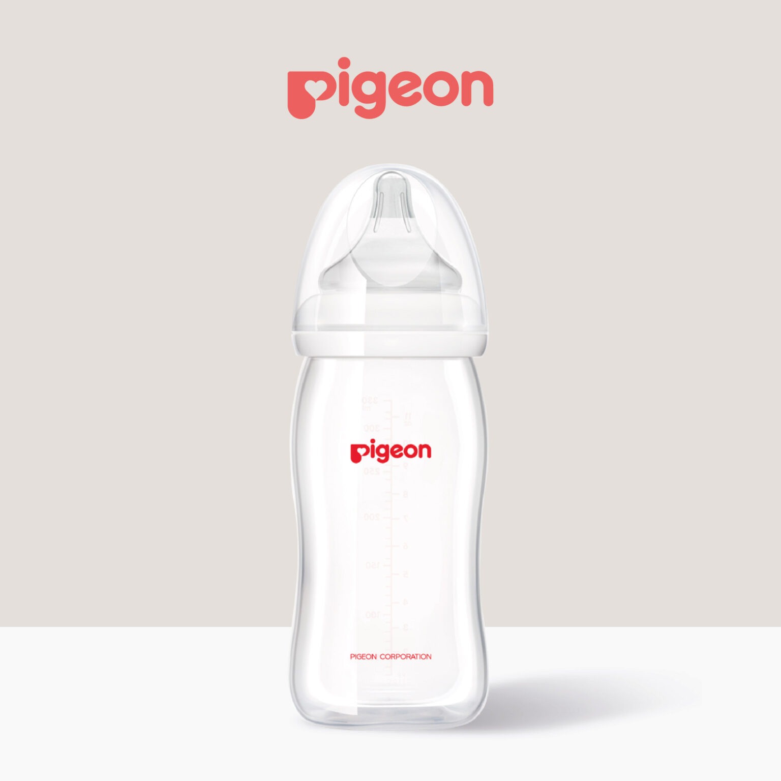 SofTouch™ Wide Neck Baby Feeding Bottle - Pigeon Malaysia