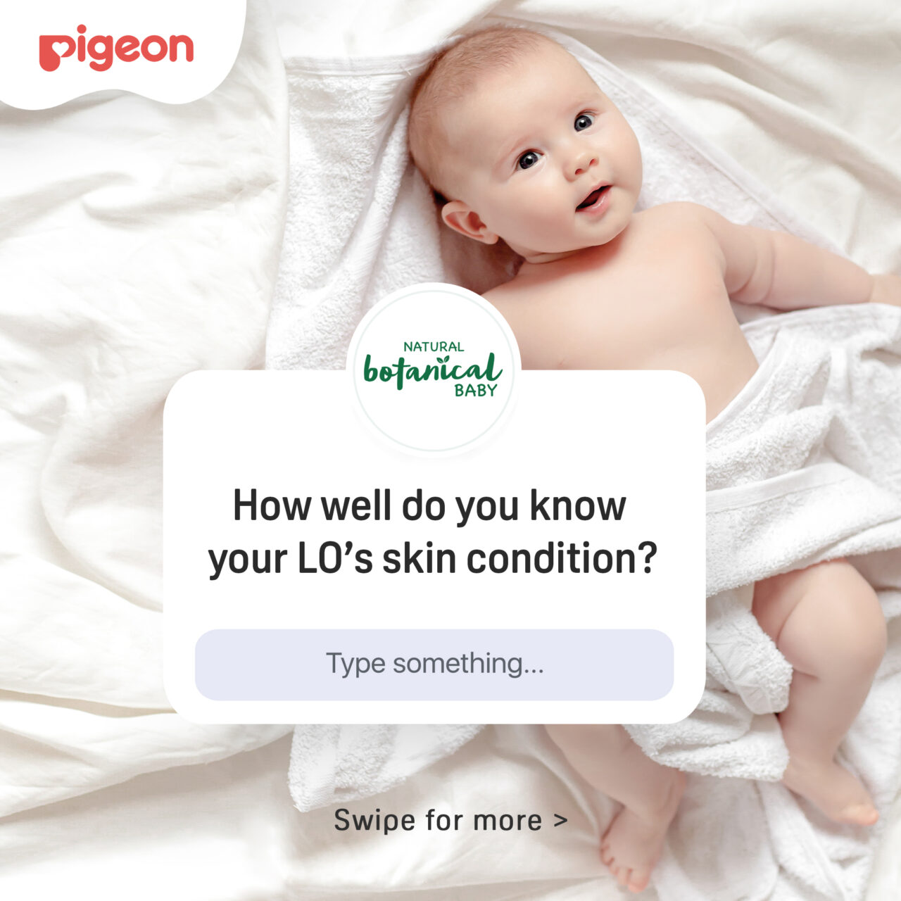 Natural Botanical Baby Skincare - Pigeon Malaysia