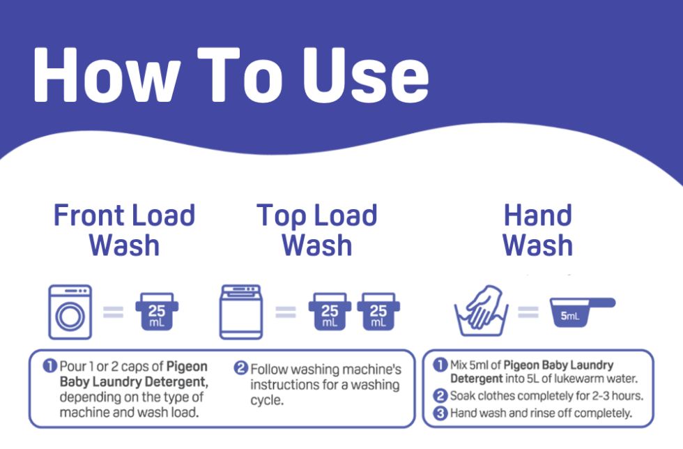 Baby Laundry Detergent Refill - Pigeon Malaysia